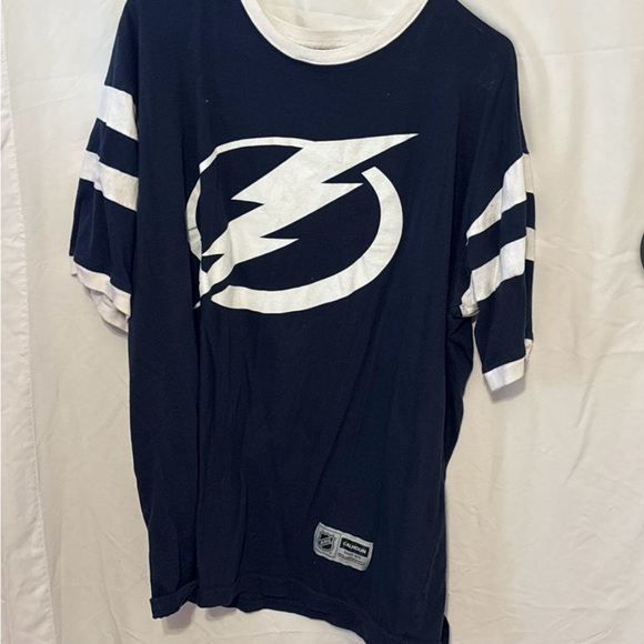Calhoun | Shirts | Mens Navy And White Lightning Bolt Tshirt | Poshmark